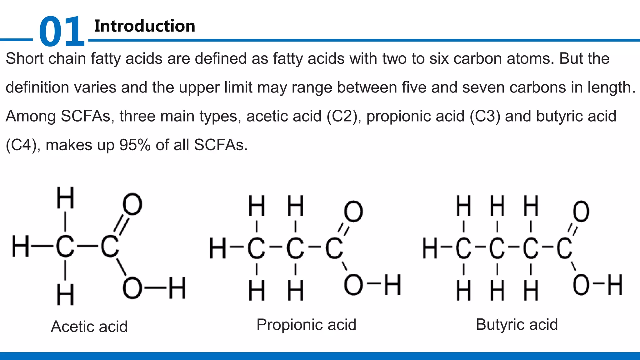 Short chain fatty acids analysis | PPTX