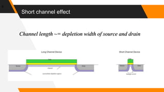 Short channel effect on FET | PPTX