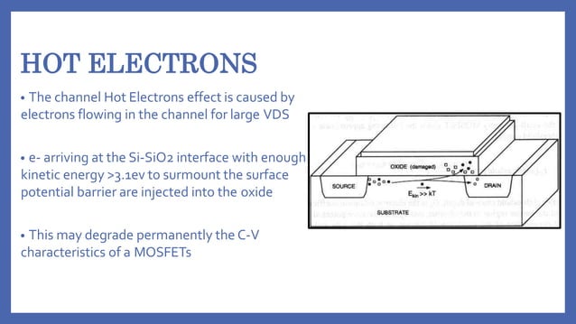 SHORT CHANNEL EFFECTS IN MOSFETS- VLSI DESIGN | PPTX | Physics | Science