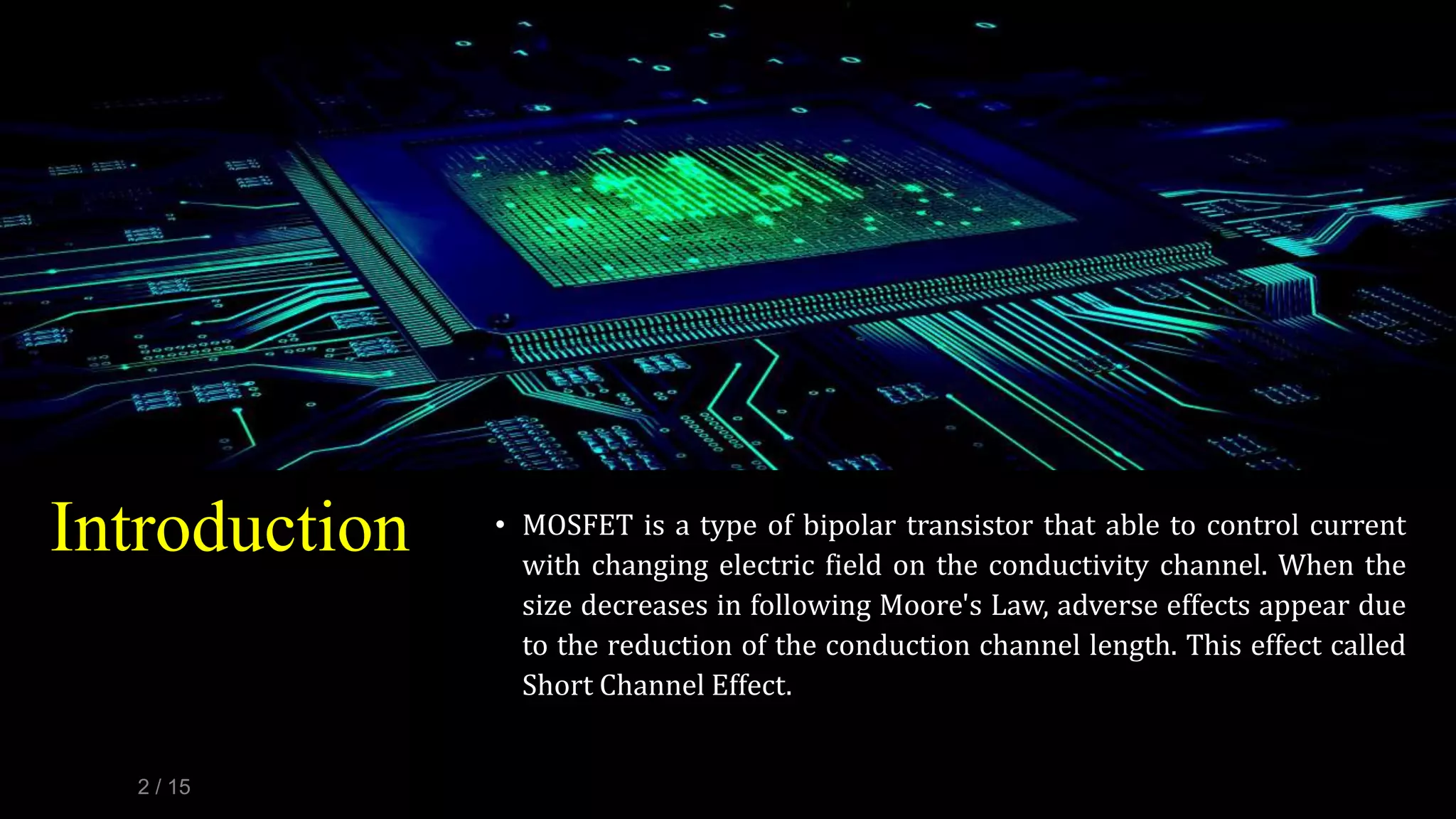 Short channel effects | PPTX