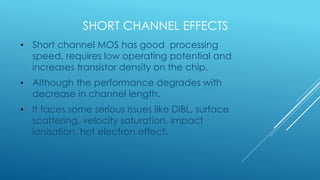 Short channel effects | PPTX