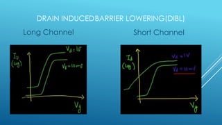 Short channel effects | PPTX