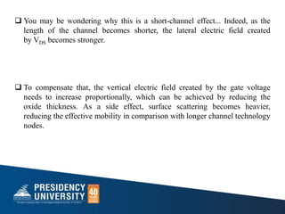 Short channel modified | PPT