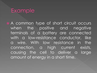 Short circuit | PPTX