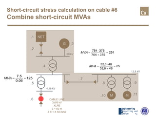 Cable sizing to withstand short-circuit current - Example | PDF