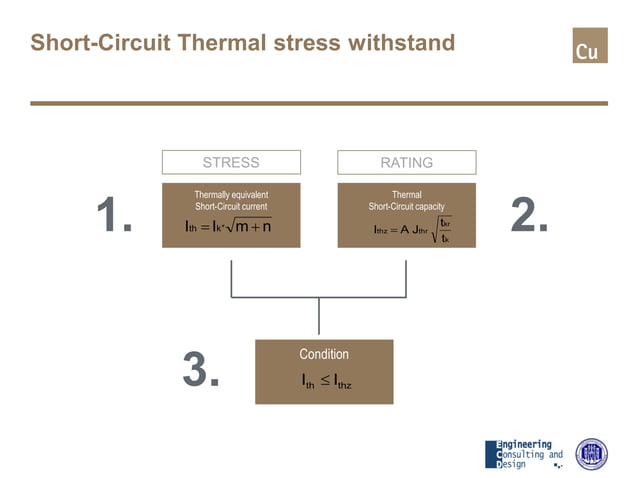 Cable sizing to withstand short-circuit current - Example | PDF ...