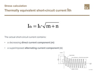 Cable sizing to withstand short-circuit current - Example | PDF
