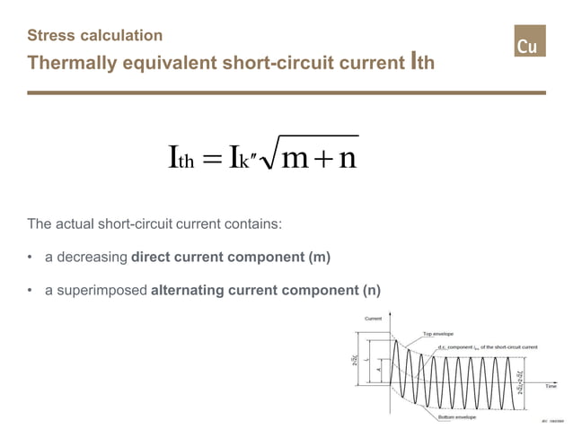 Cable sizing to withstand short-circuit current - Example | PDF ...