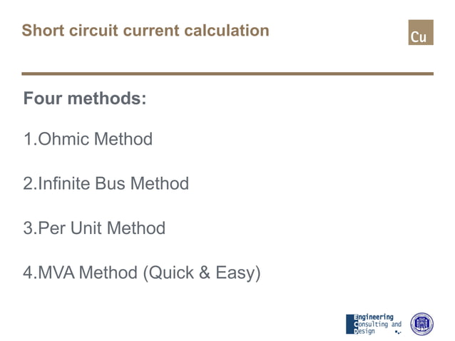 Cable sizing to withstand short-circuit current - Example | PDF ...