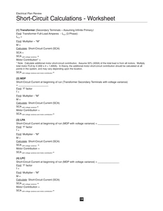 Short circuit calculations | PDF
