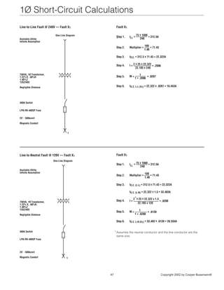 Short circuit current calculations | PDF