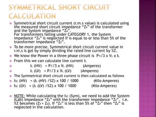 Short circuit test in brief | PPTX