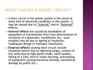 Short circuit test in brief | PPTX