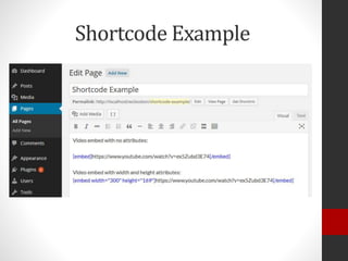 Shortcodes vs Widgets: Which one and how? | PPT