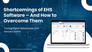 Shortcomings of EHS Software – And How to Overcome Them | PDF