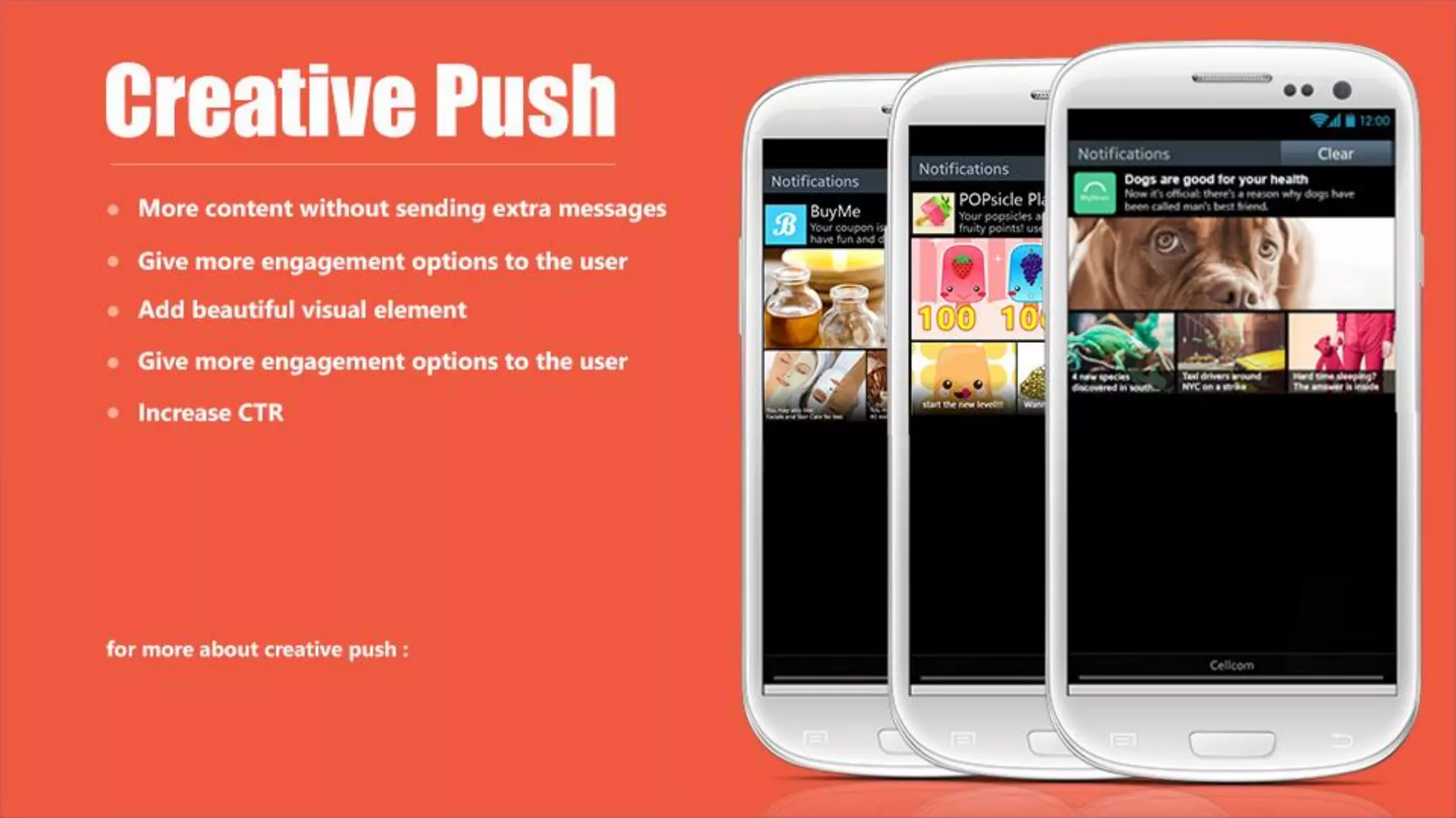 Creative Push Notifications | PPT