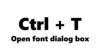 SHORTCUT KEYS.pptx