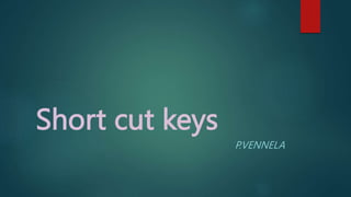 short cut keys short cut keys short cut keys short cut keys short cut ...