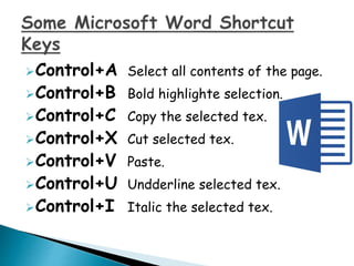 Shortcut keys by Seerat Abbas Khan | PPT