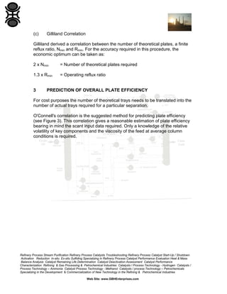 Shortcut Methods of Distillation Design | PDF