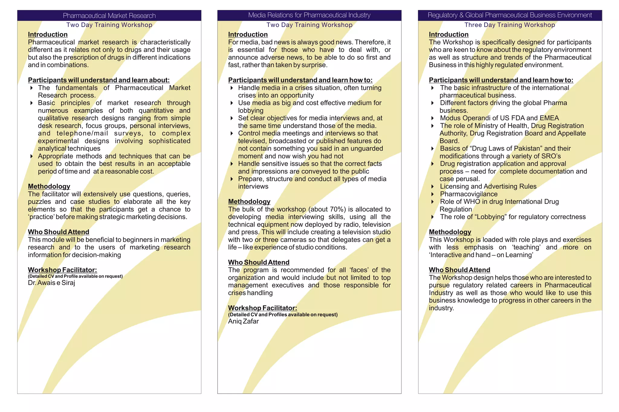 Pharmaceutical Training Programs | PDF