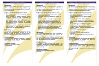 Pharmaceutical Training Programs | PDF