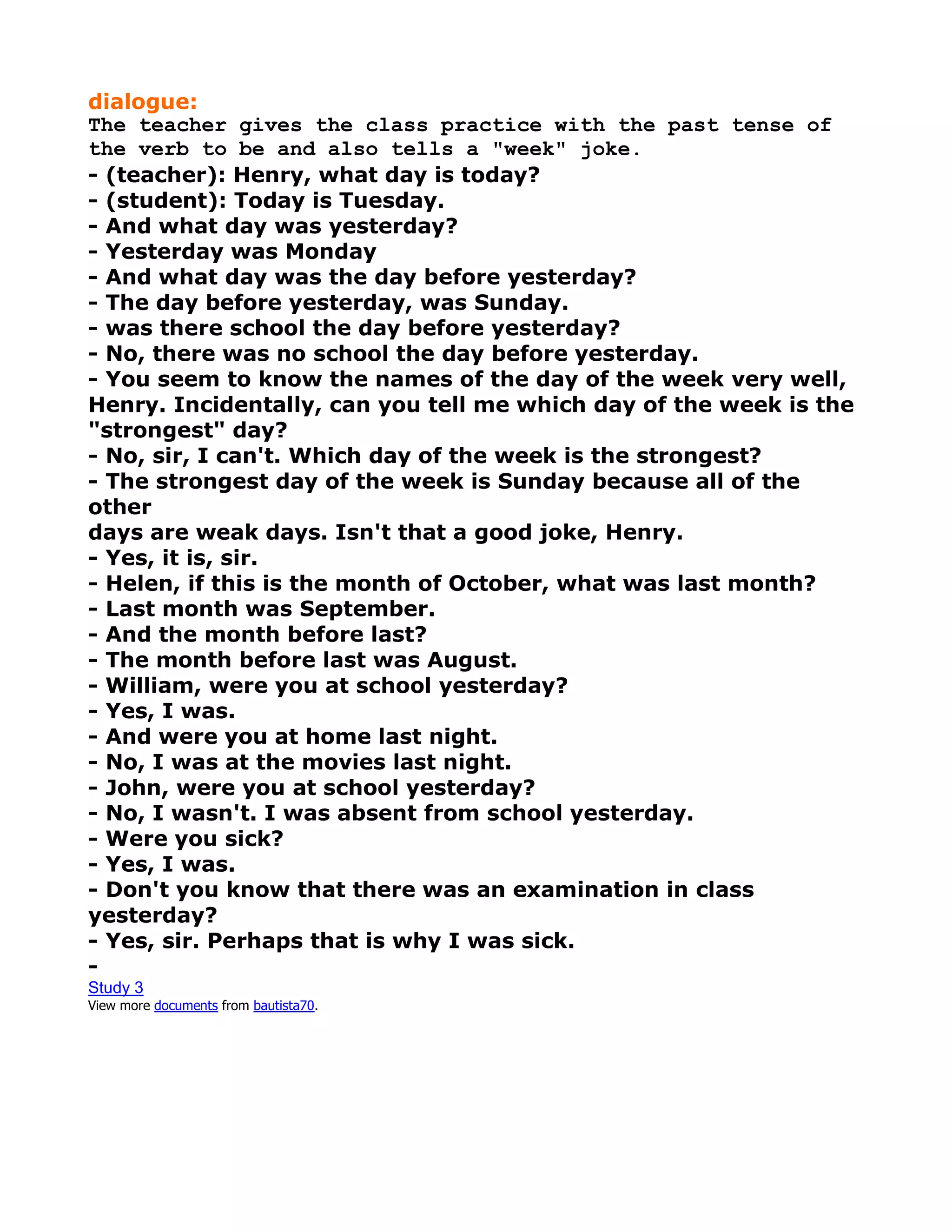 Short Dialogue IváN | DOCX