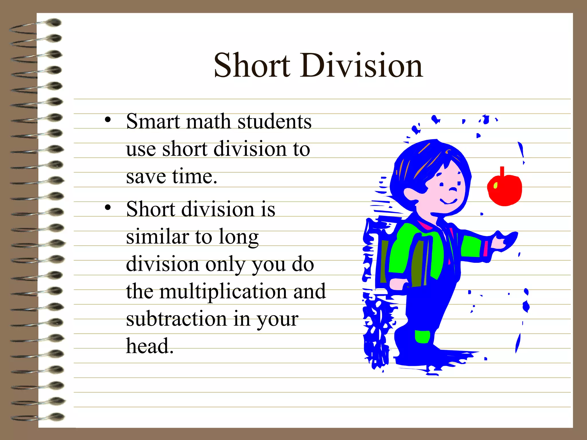 Short Division | PPT