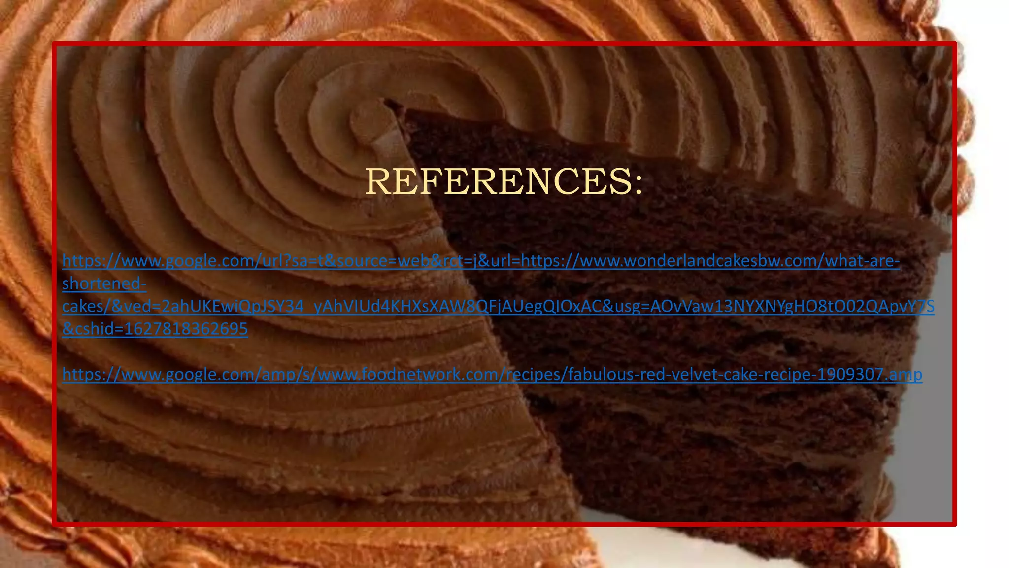 Shortened cake | PPTX