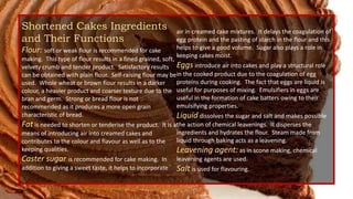 Shortened cake | PPTX