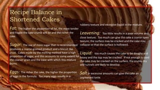 Shortened cake | PPTX