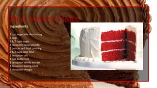 Shortened cake | PPT