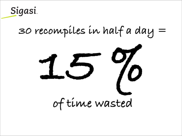 Shortening the feedback loop: faster and better code development | PPT