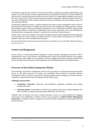 Shorter Loop's Global Vision: Expanding Horizons and Creating a Unified ...