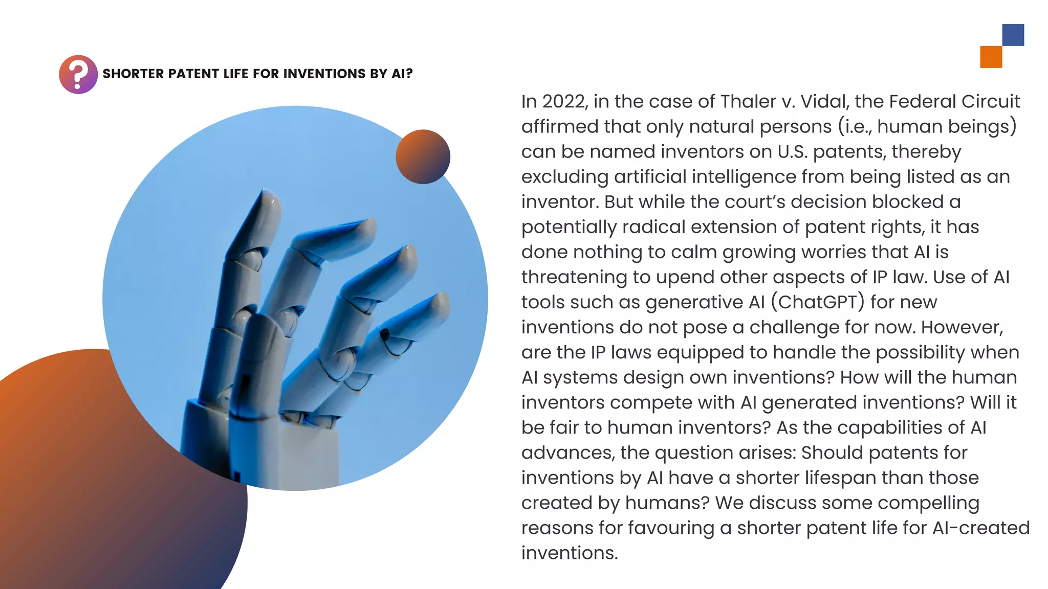 Shorter Patent Lifespan for Inventions by Artificial Intelligence?.pdf