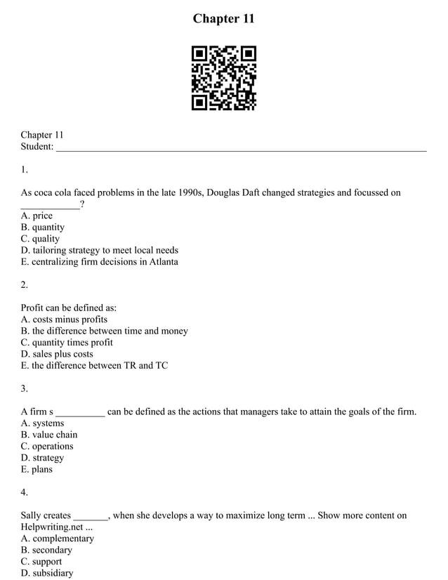 Short Essay Format Template. Sample Short An | PDF