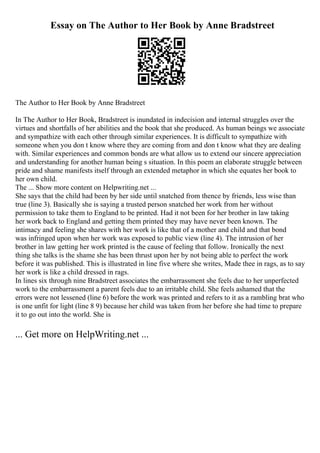 Short Essay On Perseverance Is The Key To Success | PDF