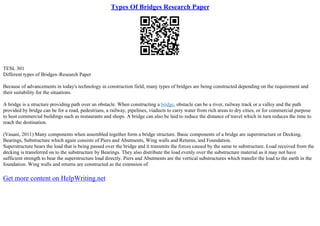 Short Essay On Ruby Bridges | PPT