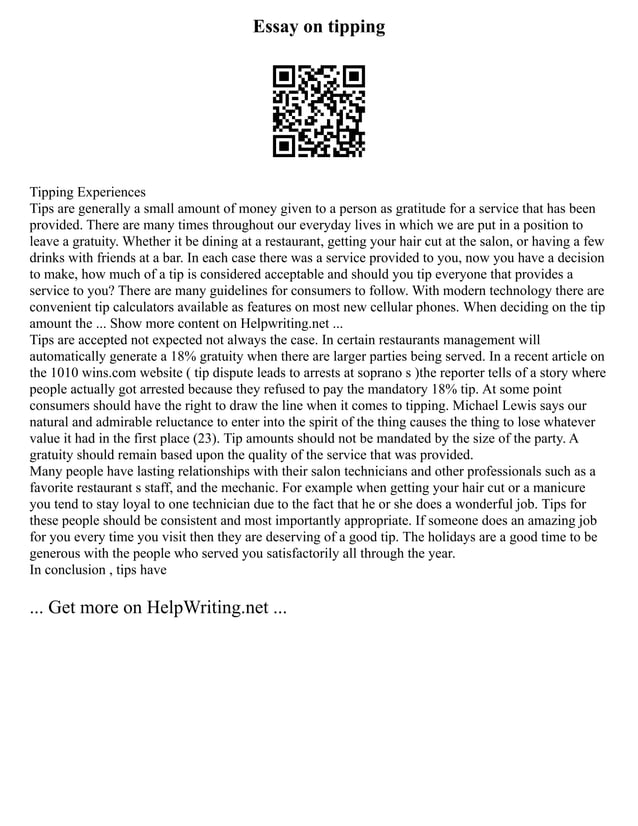 Short Essay Writing Tips. 6 Basic Guidelines For Writin | PDF