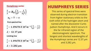 The shortest and longest wavelengths of the hydrogen spectral series | PDF