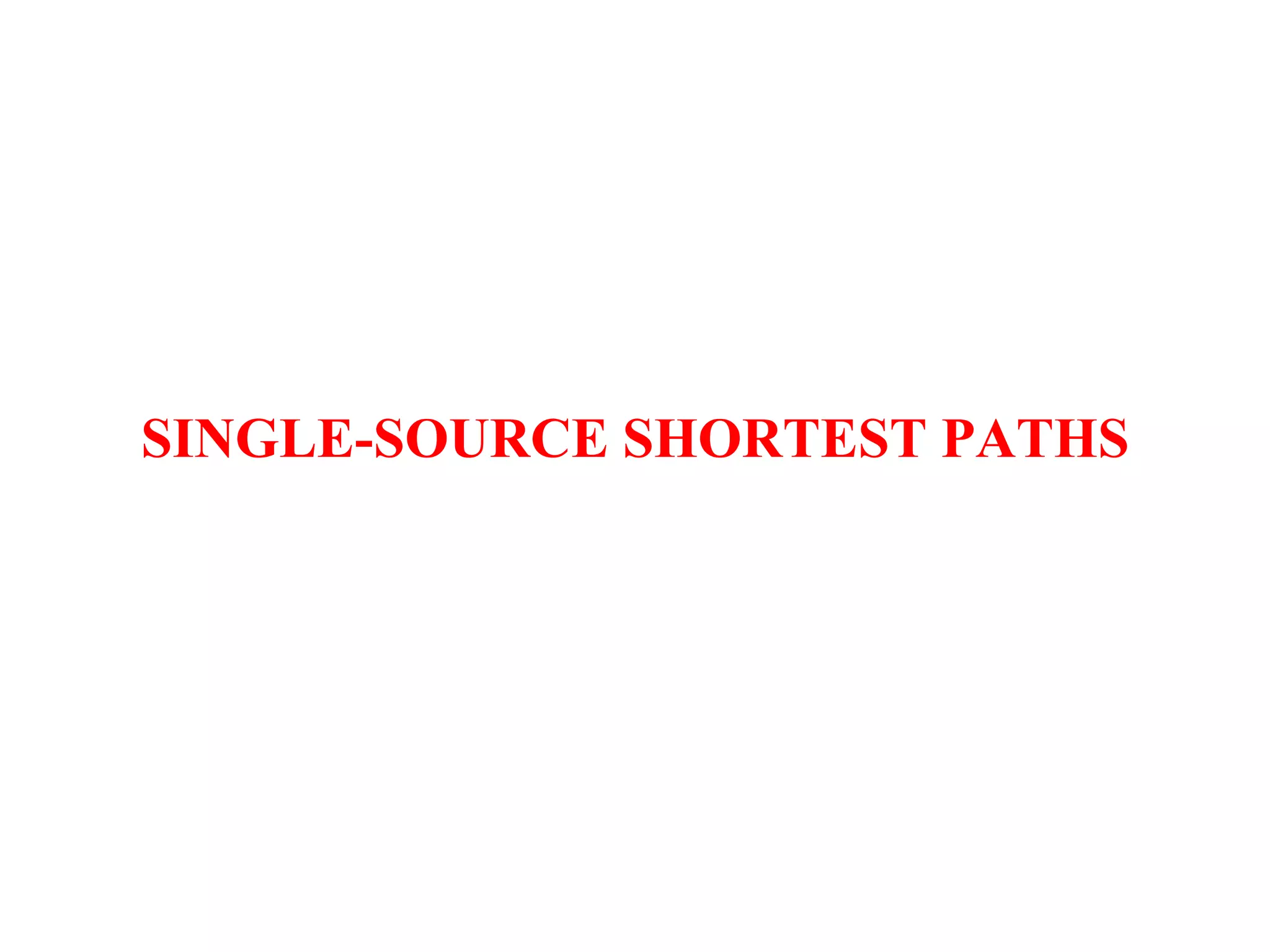 Shortest path | PPT