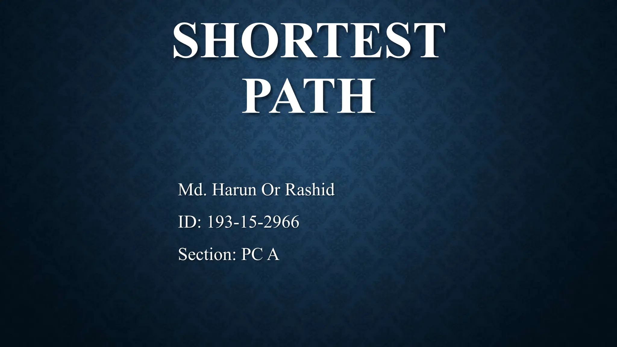 Shortest Path.pptx