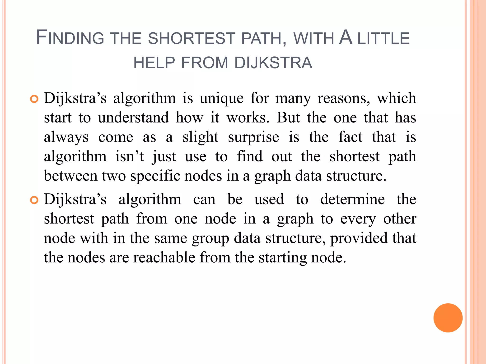 Shortest path analysis | PPTX
