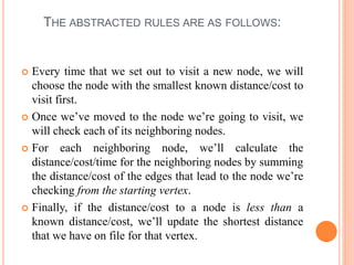 Shortest path analysis | PPTX
