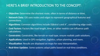SHORTEST PATH DETECTION IN GIS.pptx