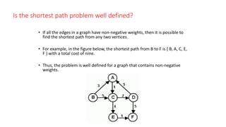 Shortest path problem | PPTX