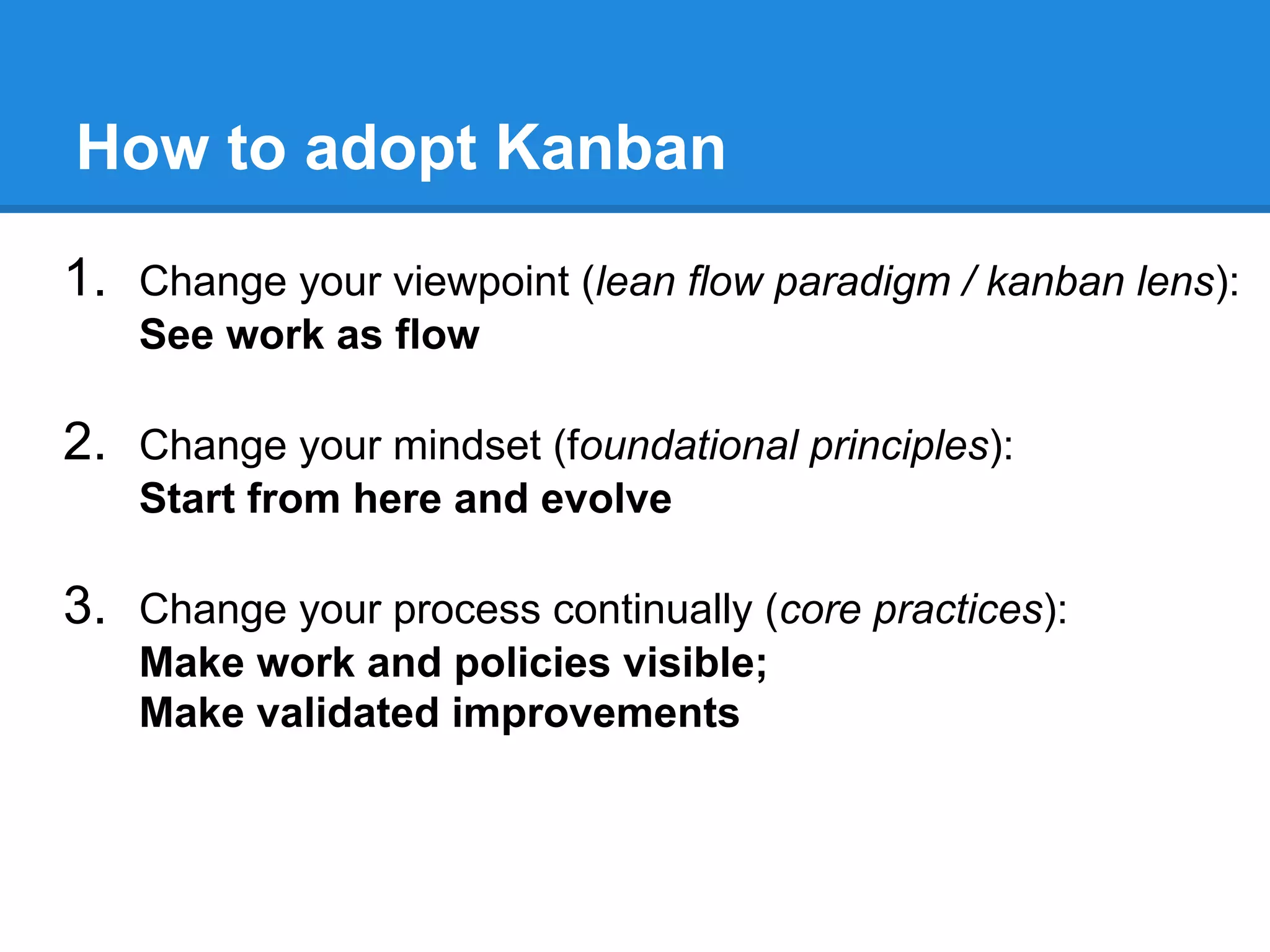 Shortest possible definition of Kanban lkuk13 | PDF