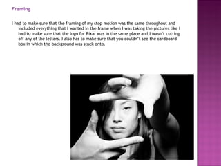 Short evaluation of summer stop motion | PPT | Computer Animation ...