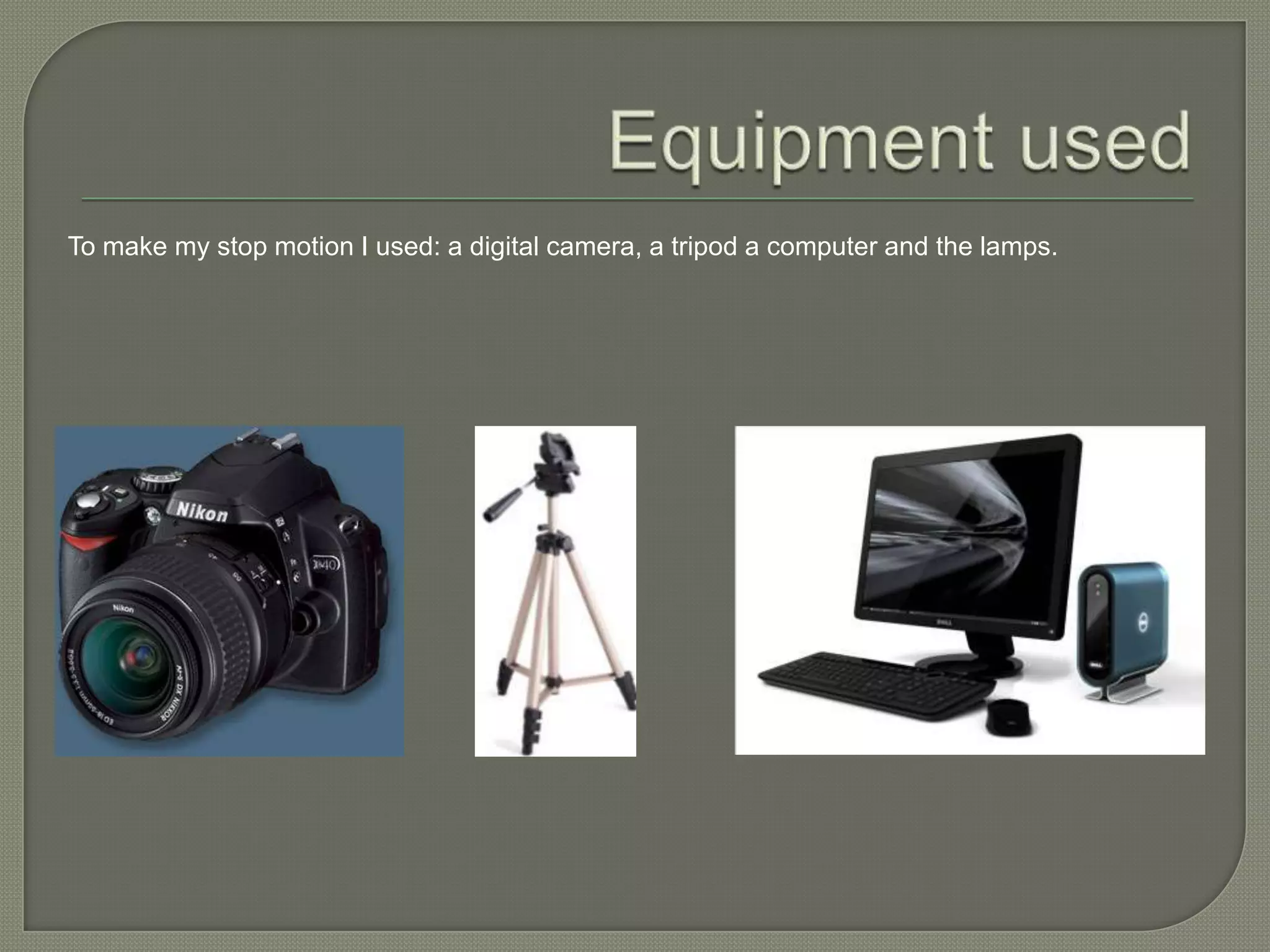 Short evaluation of summer stop motion project | PPT