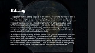 Short film - analysis | PPT